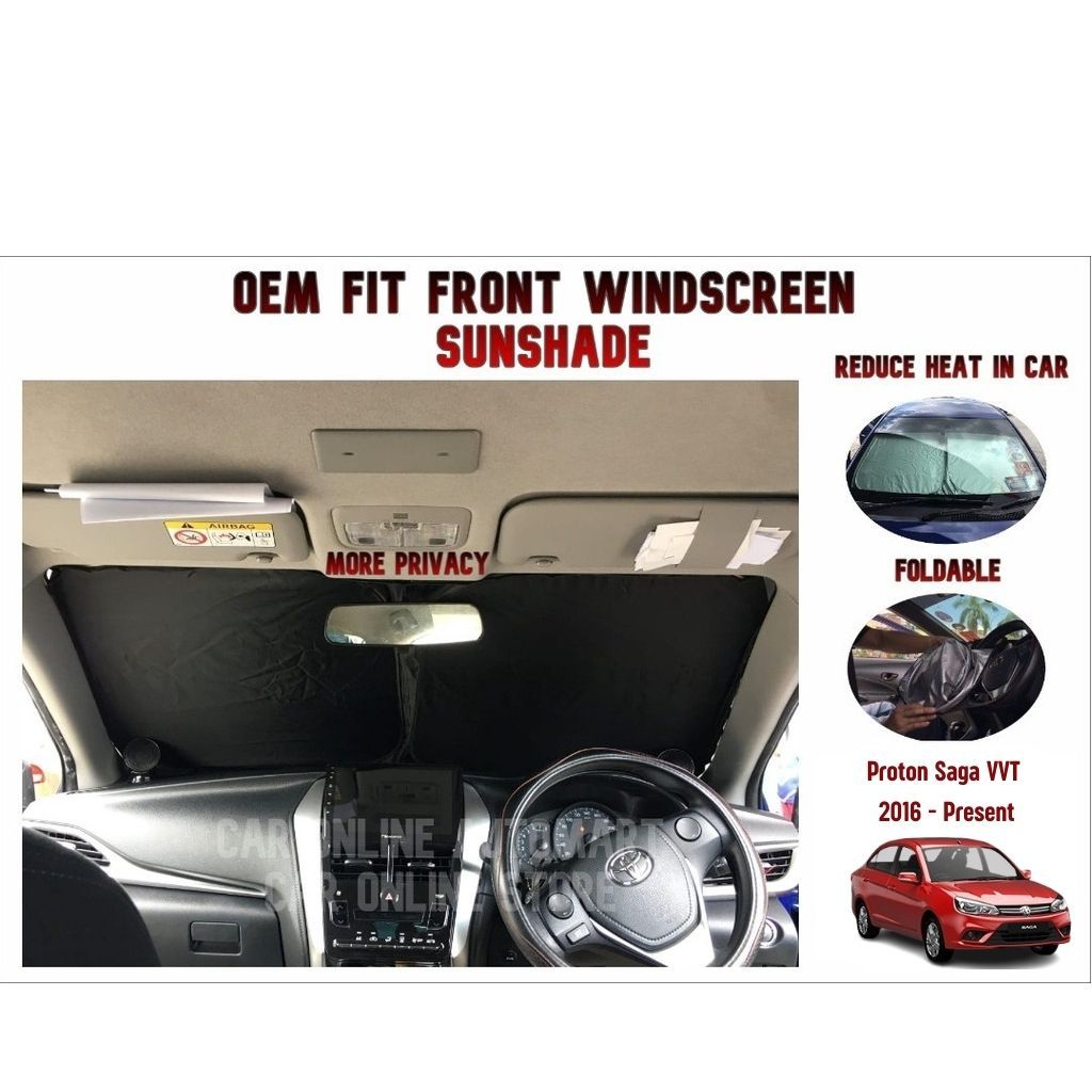 PROTON SAGA VVT 2016 - PRESENT OEM Custom-Fit Car Front Windshield ...