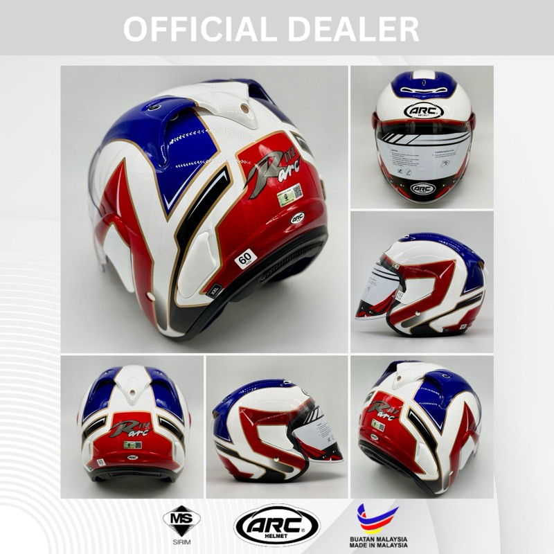 ARC Ritz Space X Original Helmet | Shopee Malaysia
