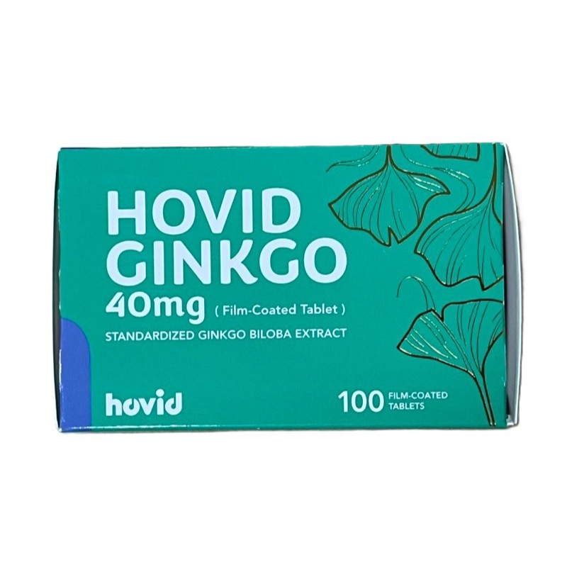 HOVID GINKGO 40MG LANCAR DARAH / KESIHATAN JANTUNG | Shopee Malaysia
