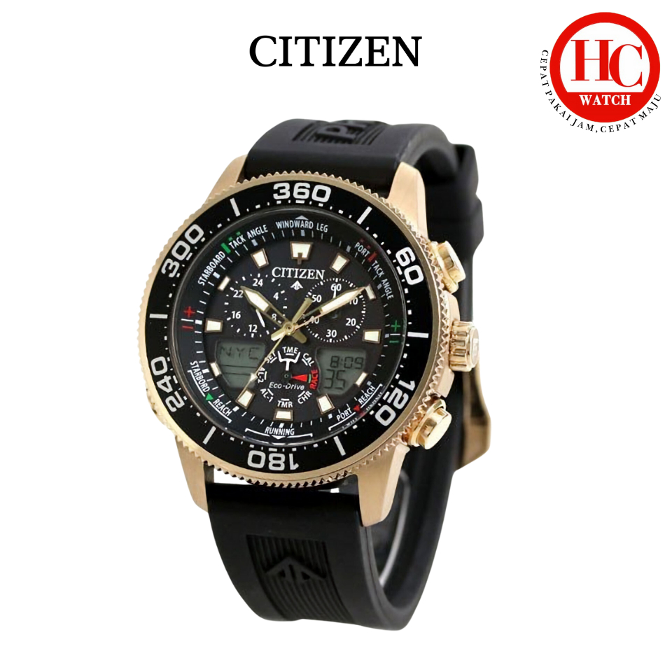 CITIZEN Promaster JR4063-12E Eco-Drive MARINE Series Yacht Timer ...