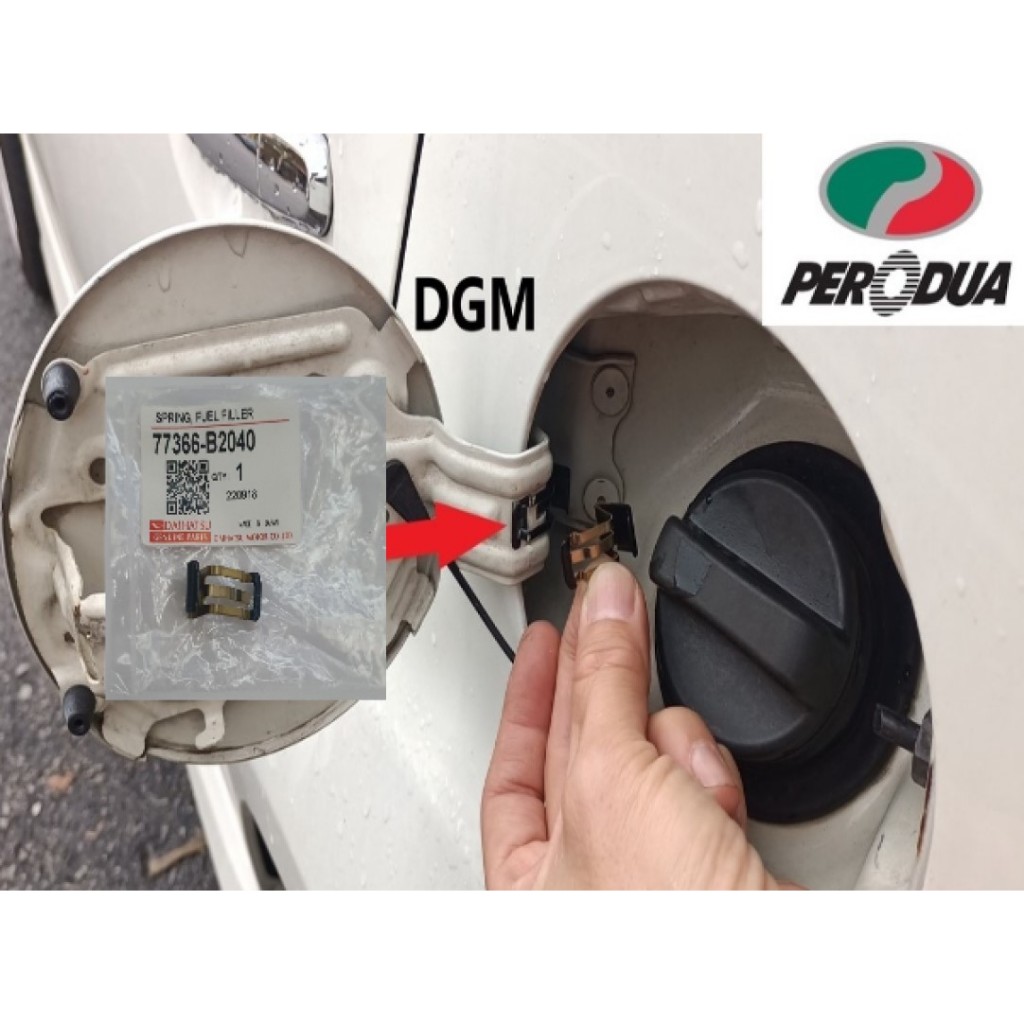 100% ORIGINAL PERODUA MYVI GEN3 D20N 2018-2024 FUEL FILLET LID SPRING ...