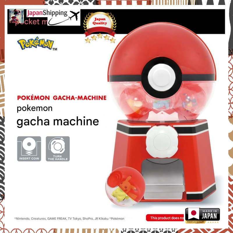 Pocket Monsters Pokemon Gacha Machine Monster Ball Moncolle not ...