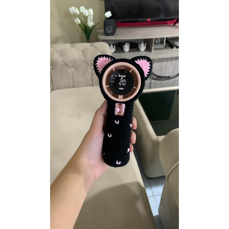 Goojodoq fan crochet cover | Shopee Malaysia