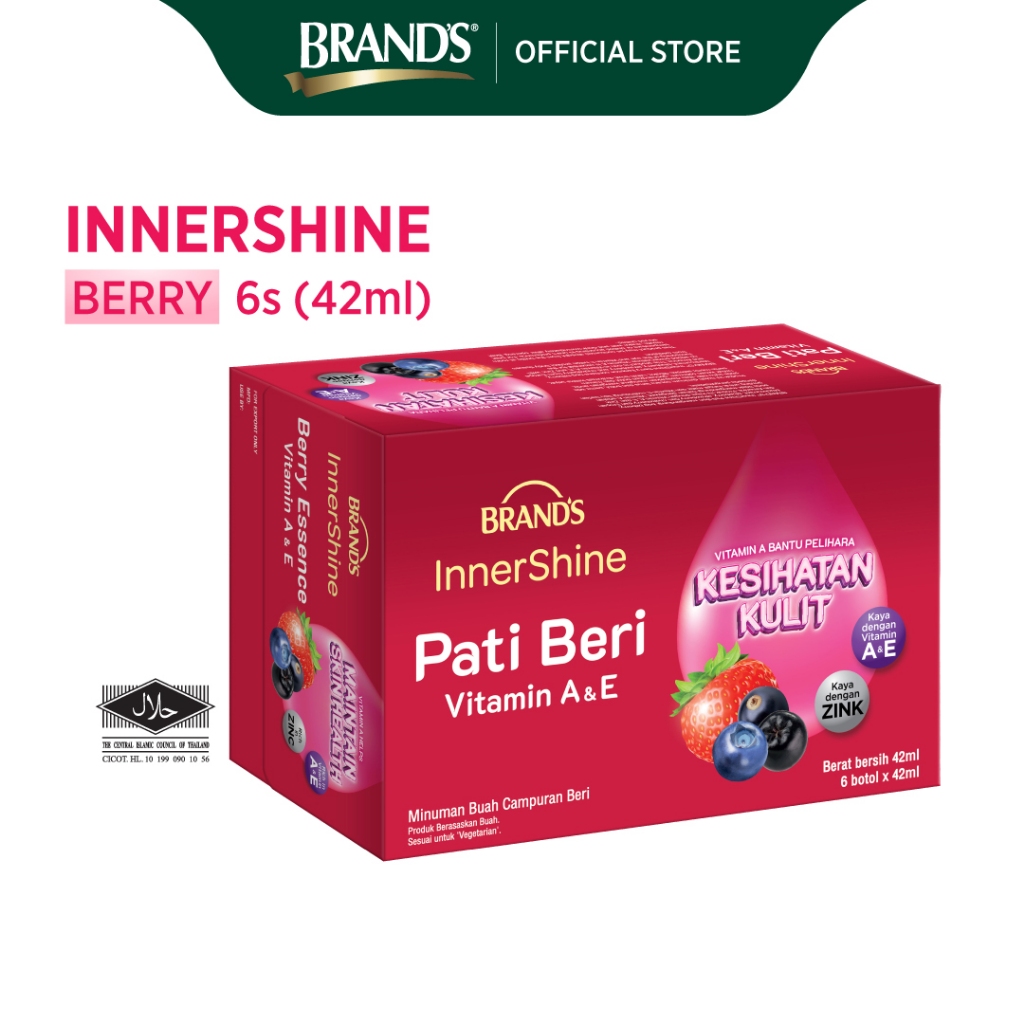BRAND'S InnerShine Berry Essence 6's (42ml) (Made from 7 Types Premium ...