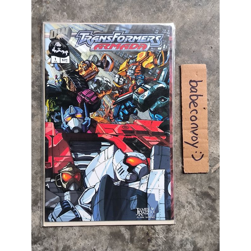 IDW Transformers 2002 1st print Armada Optimus Prime Mint | Shopee Malaysia