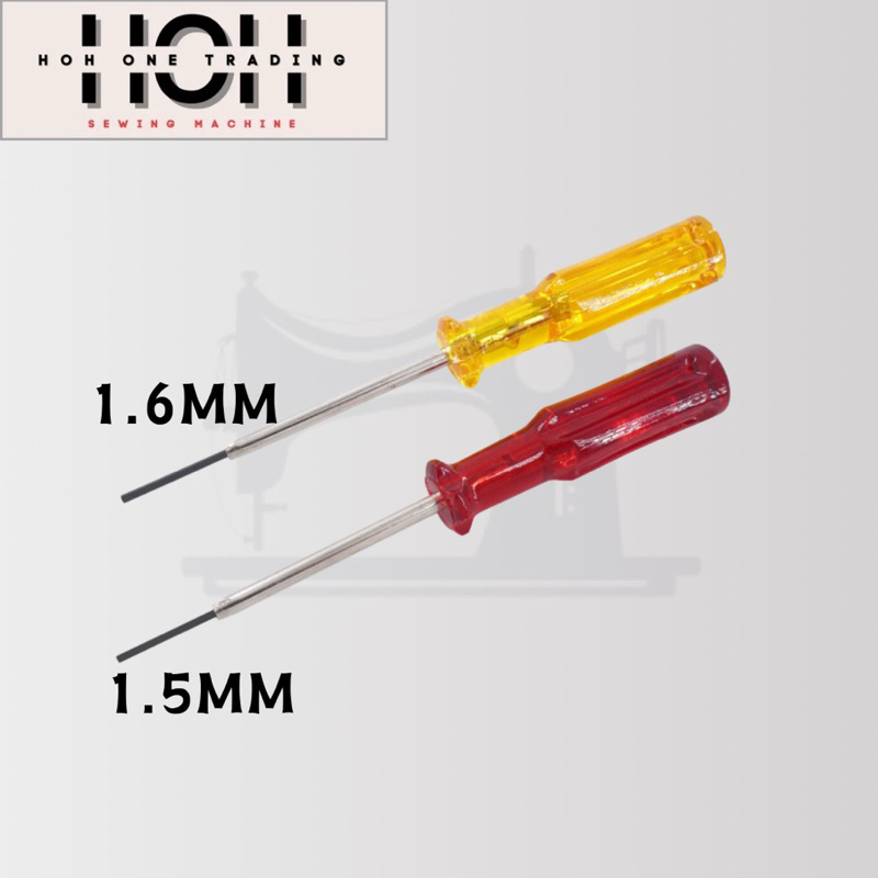 ALLEN KEY MESIN JAHIT TEPI / SCREW DRIVER MESIN JAHIT TEPI BUKA TEMPAT ...
