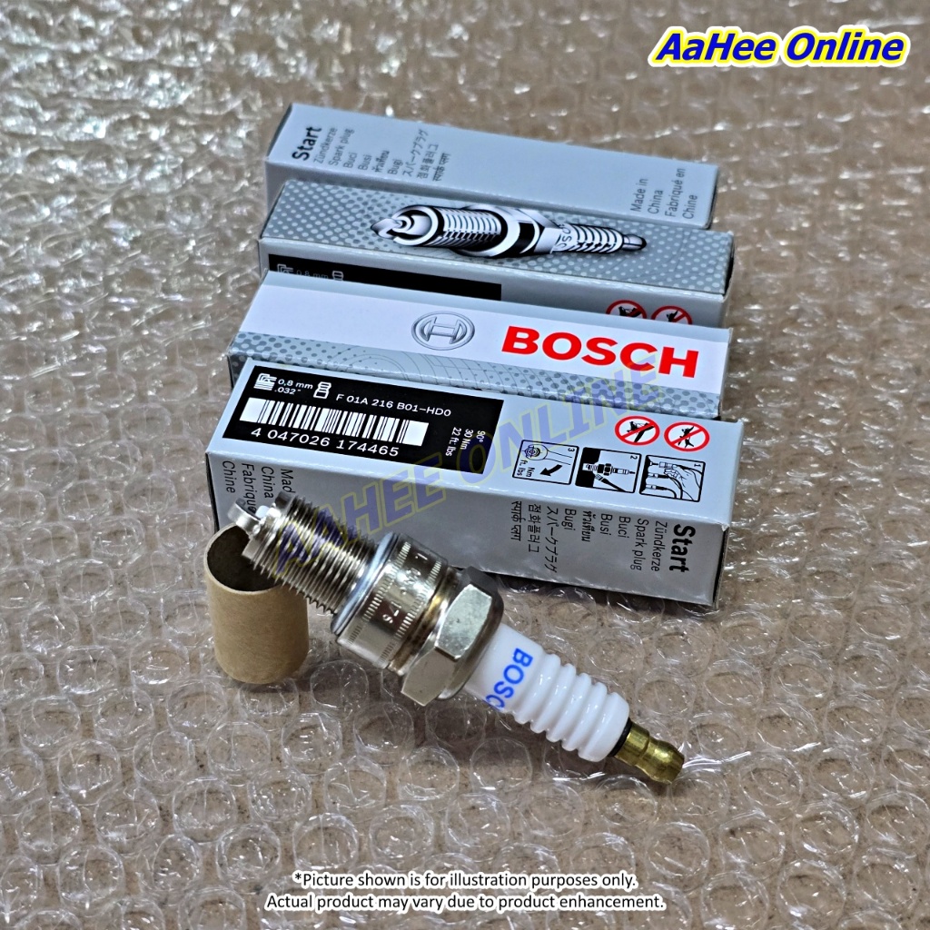 BOSCH W8DC / CHAMPION N11YC / NGK BP6ES Spark Plug - Saga Iswara Wira 1.3 1.5 C22 130Y 120Y ...