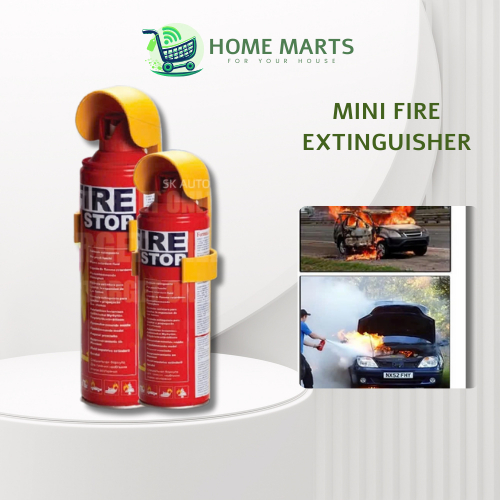 Handheld Mini Car Fire Extinguisher Foam Spray for Small Fires ...