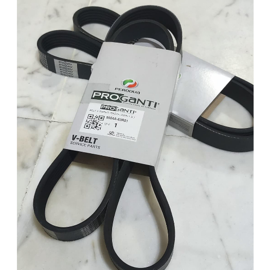 PERODUA MYVI GEN3 D20N 1.3 BEZZA 1.3 D63D D88G FAN BELT 6PK1162 9004A ...