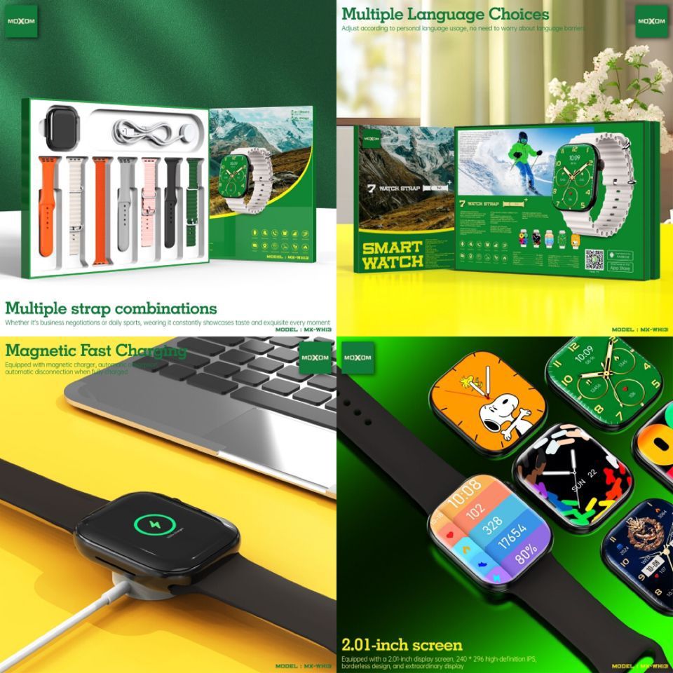 MOXOM SMART WATCH - MX-WH13 | Shopee Malaysia