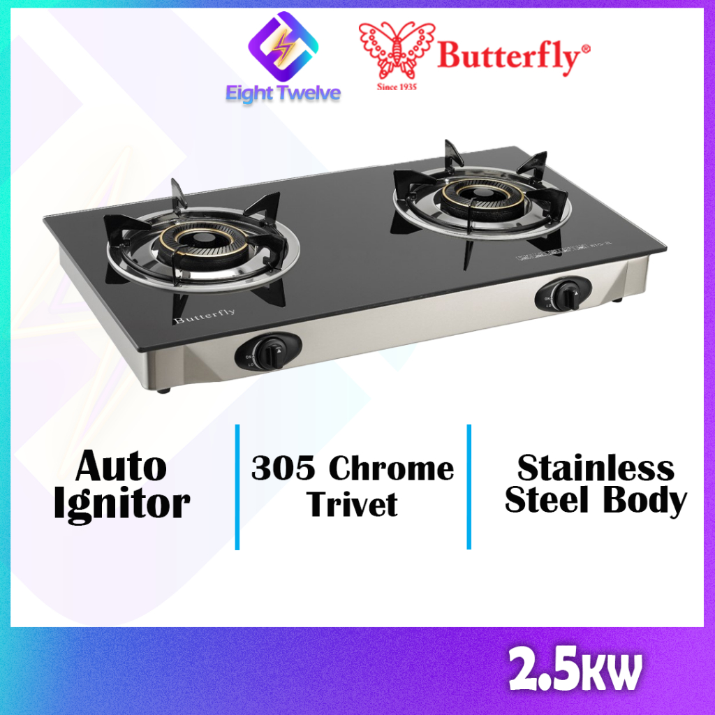 Butterfly Single / 2 Burner Gas Cooker Gas Stove | Shopee Malaysia