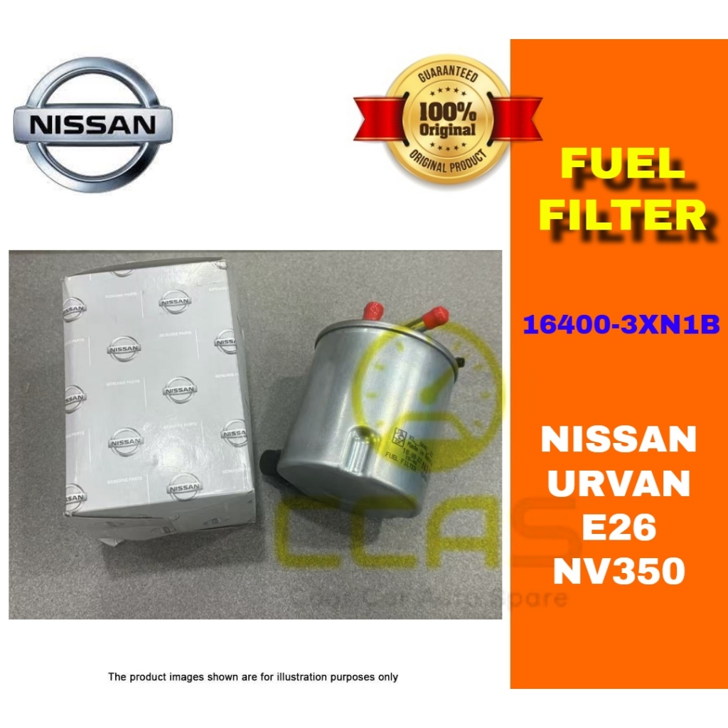 ( 100% ORIGINAL ) NISSAN FUEL FILTER NISSAN URVAN E26 / NV350 16400 ...