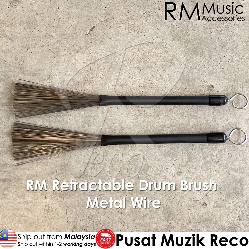 RM Retractable Drum Brush Metal Alloy Steel Wire Metal Drum Brush Drum ...