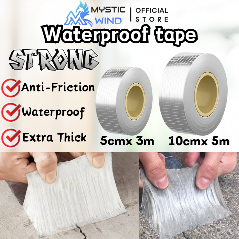 WaterProof Anti leakage Tape Aluminum Foil Strong Tape Power Gam ...