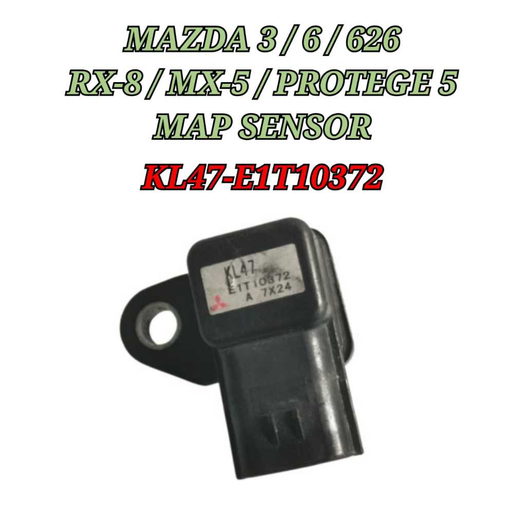 Map Sensor Mazda 3 / 6 / 626 / RX-8 / MX-5 / Protege 5 Intake Pressure ...