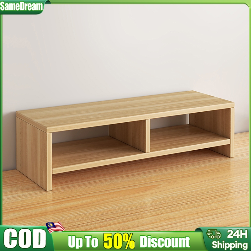 Pemening Tinggi Komputer Computer Monitor Rack Drawer Wood Desktop ...