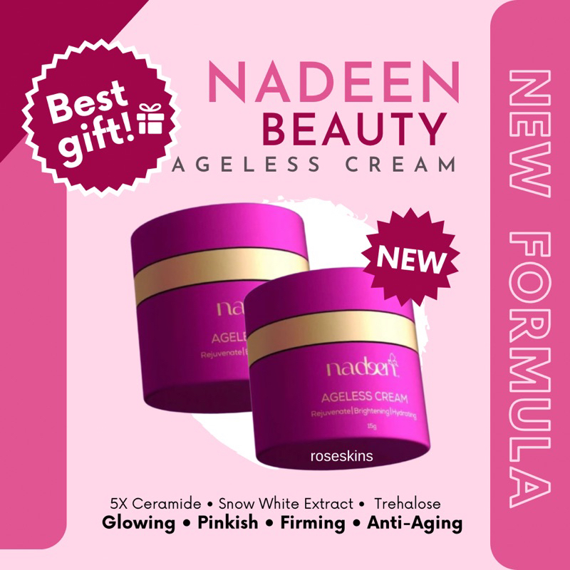 🔥 READY STOCK 🔥 Nadeen Ageless Cream Women Desiree Original HQ Wdta ...