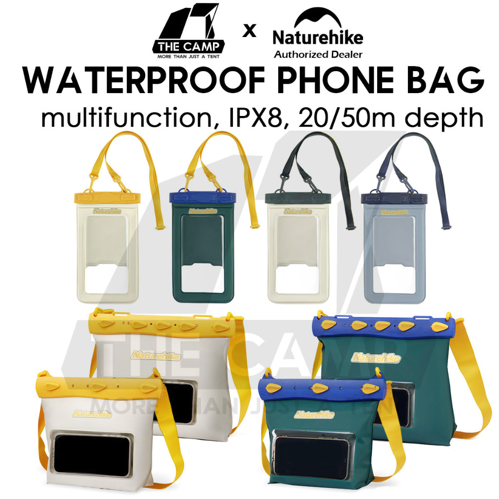 Naturehike Mobile Phone Waterproof Bag Touchable Screen Dry Bag Diving ...