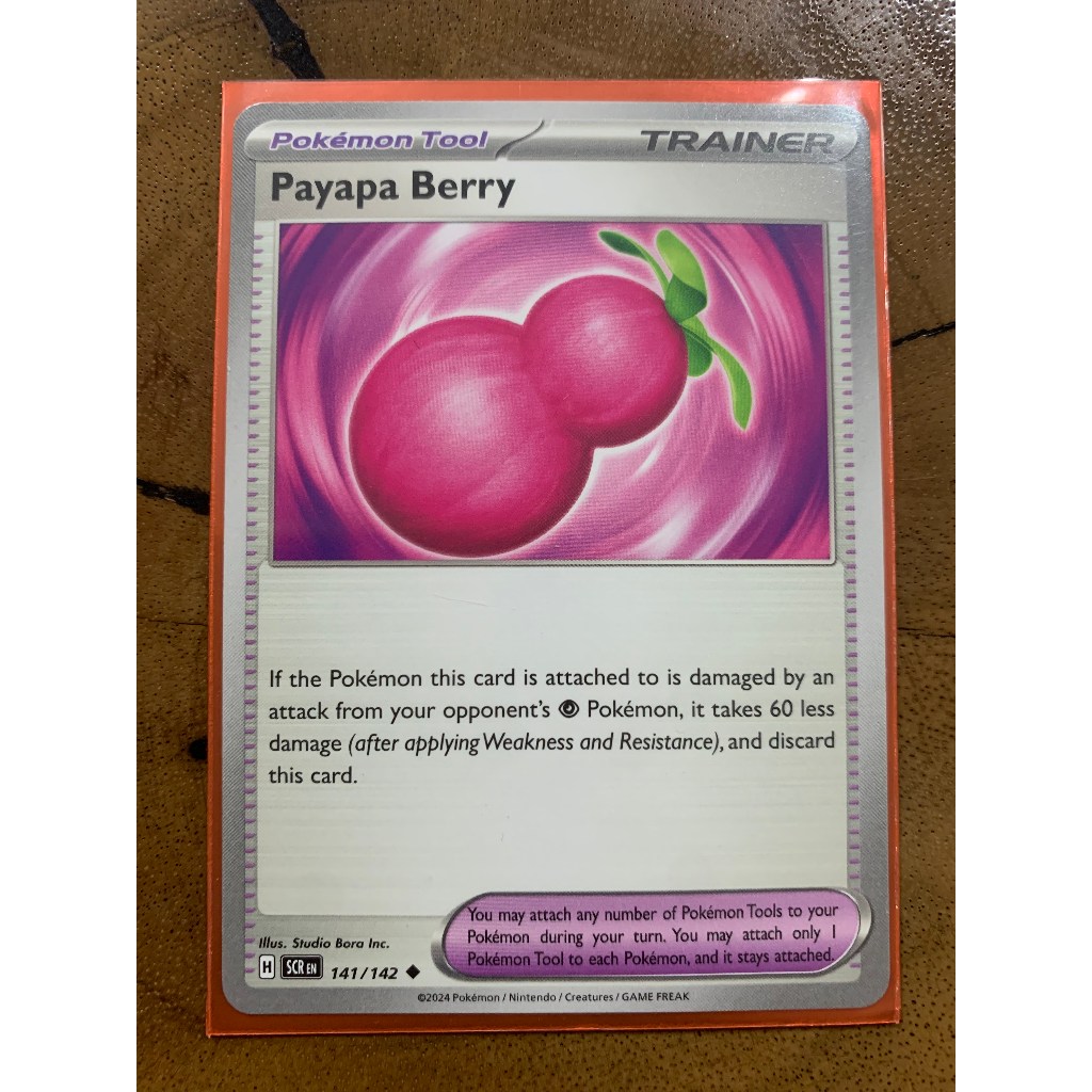 Payapa Berry 141/142 Pokemon TCG | Shopee Malaysia