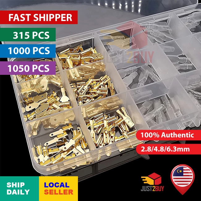 【STOK M'SIA】Terminal Kelim Elektrik Electrical Crimp Terminals ...