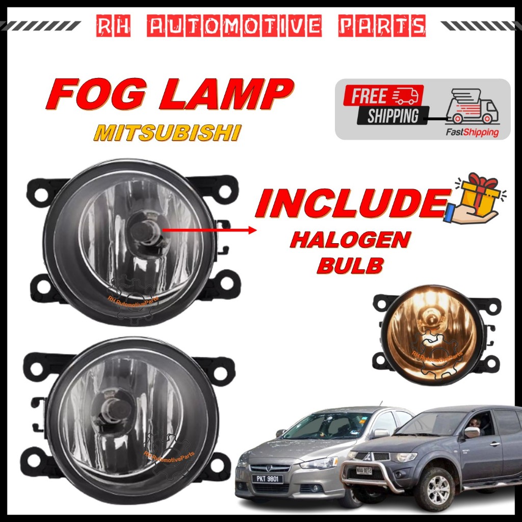 WARRANTY Mitsubishi Fog Lamp Asx Pajero Triton Xpander Outlander Lancer ...