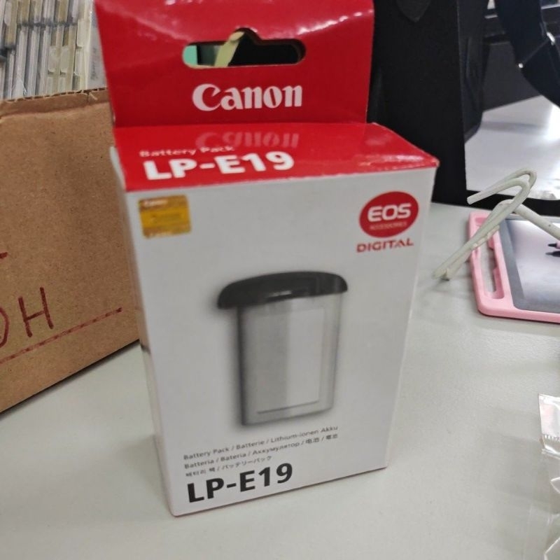 canon LP-E19 battery original battery pack | Shopee Malaysia