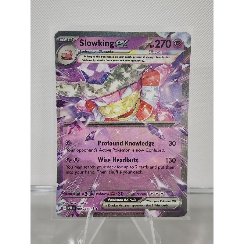 2023 Slowking Ex Card (Rare Holo) | Shopee Malaysia