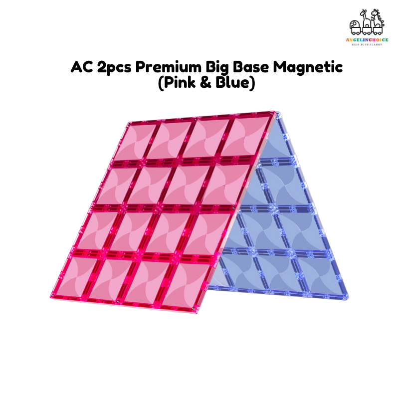 AC 2pcs Premium Big Base Magnetic + 100pcs Archimedes Blocks | Shopee ...