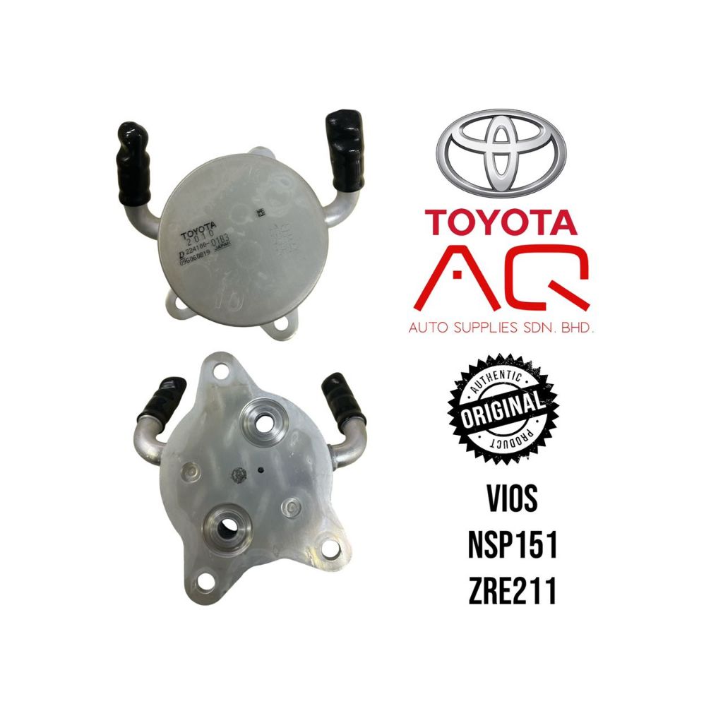 TOYOTA ORIGINAL AUTO OIL COOLER FOR VIOS NCP151 YARIS NSP151 CAMRY ...