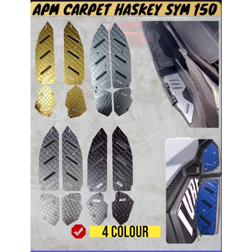 SYM Husky 150 Panel Step Floor Boardest Husky ADV 150 Floor Carpet ...