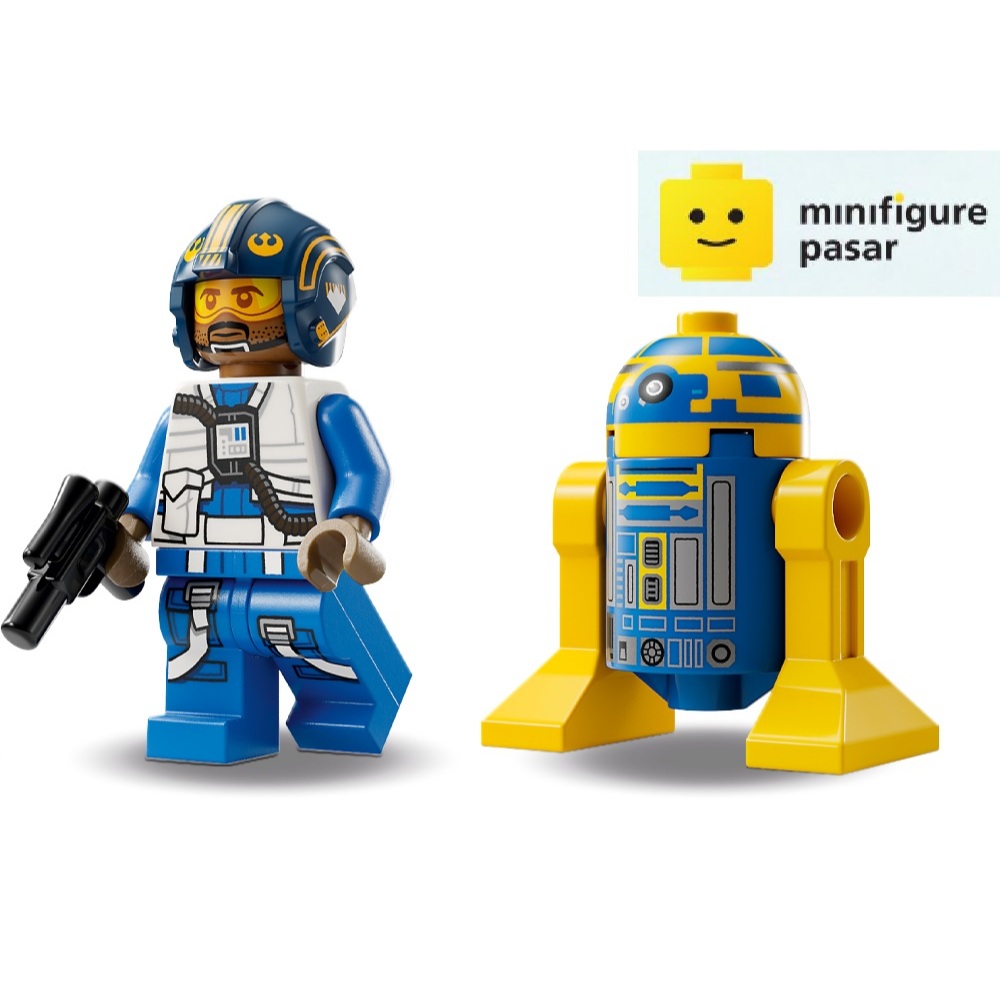 sw1289 sw1291 Lego Star Wars Ahsoka 75364 - Captain Porter New Republic ...