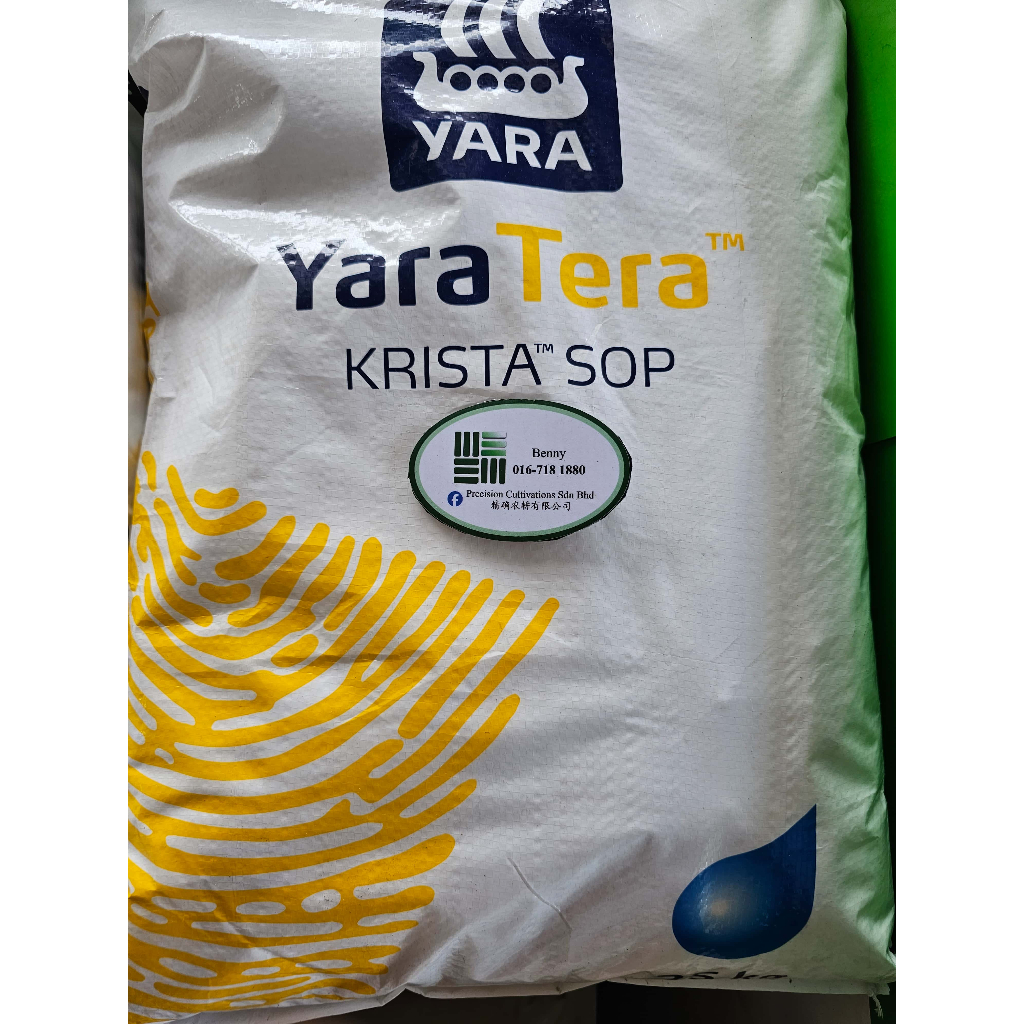 YaraTera Krista SOP Fertilizer 25kg | Shopee Malaysia