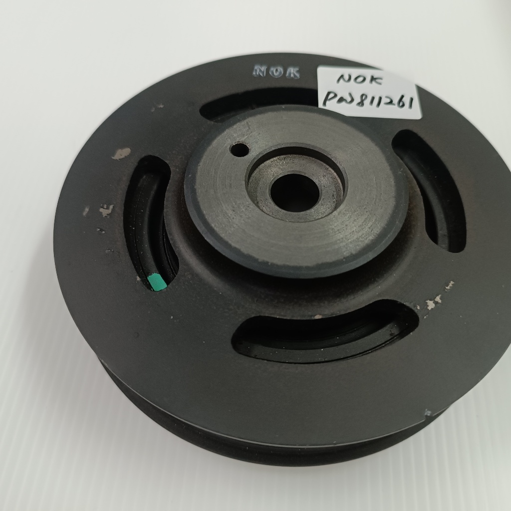 (NOK PW811261) (RUBBER) CRANK SHAFT PULLEY PULLY FOR PROTON WAJA CAMPRO ...