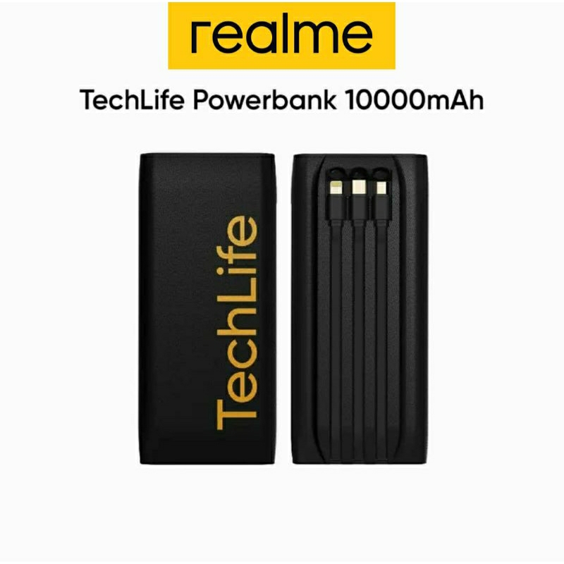 realme TechLife POWER BANK 10000mAh TLPBNK01 | 12W FAST CHARGE | Dual ...