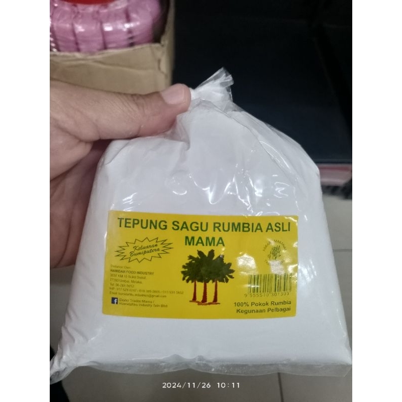TEPUNG SAGU RUMBIA ASLI / TEPUNG SAGU RUMBIA MAMA / TEPUNG SAGU RUMBIA ...