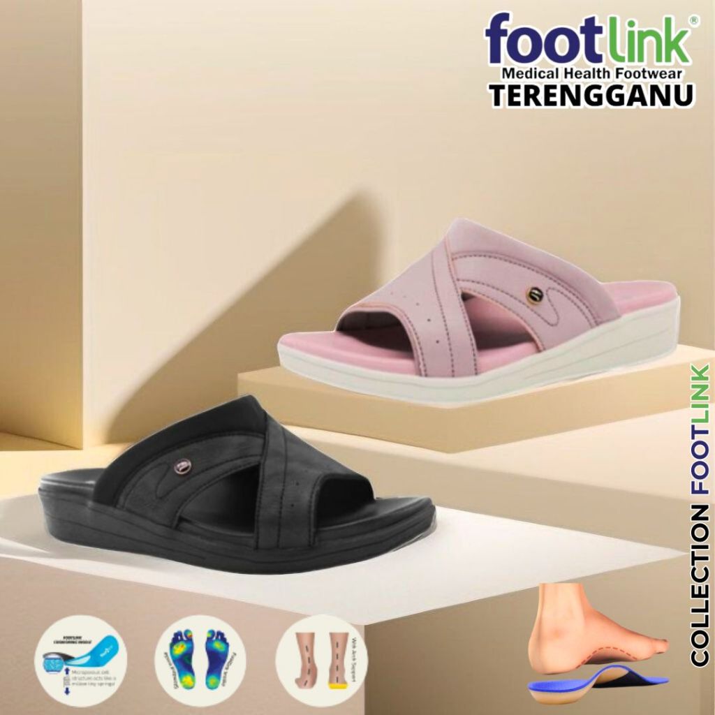 Footlink BO 60-175 & BO 00-175 Health Shoe ,Women Sandal | Shopee Malaysia