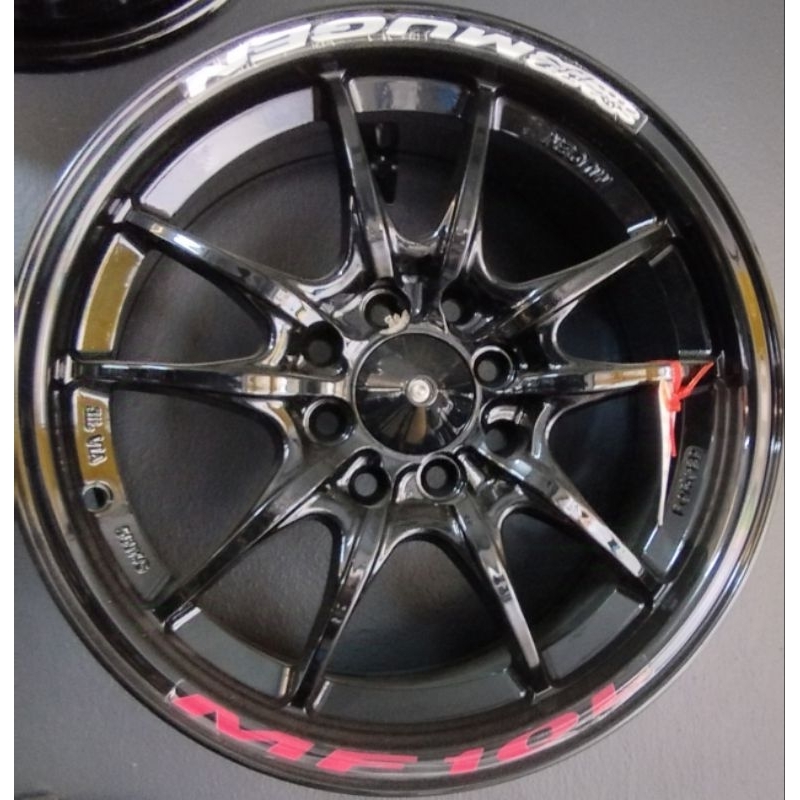 MUGEN SPORT RIM MF10 FLOW FORMING MADE IN TAIWAN 15INCH×7J PCD 8×100/ ...