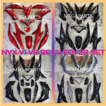 YAMAHA NVX V1 V2 BODY COVER SET COLOUR PARTS BODY KITS - HLD - FULL ...