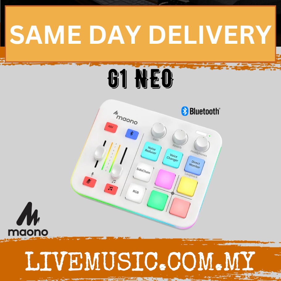Maono Maonocaster G1 NEO Audio Mixer For Game Streamer with Built in ...