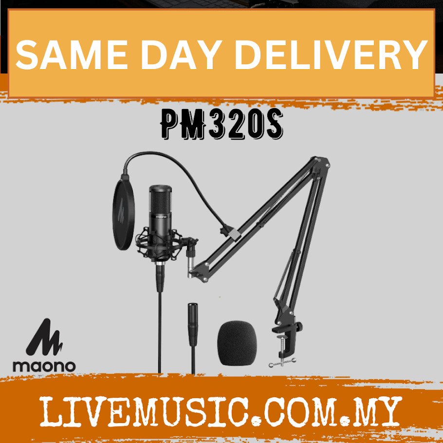 Maono PM320S Studio Condenser XLR Microphone ( PM-320S PM 320S ...