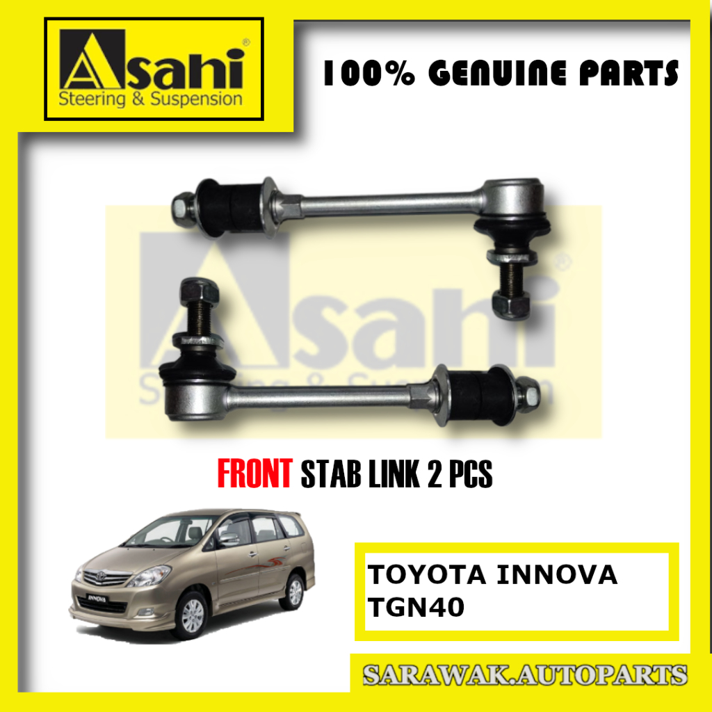 ASAHI Stabilizer Link Stablink Front Toyota Innova TGN40 2005 2 pcs ...