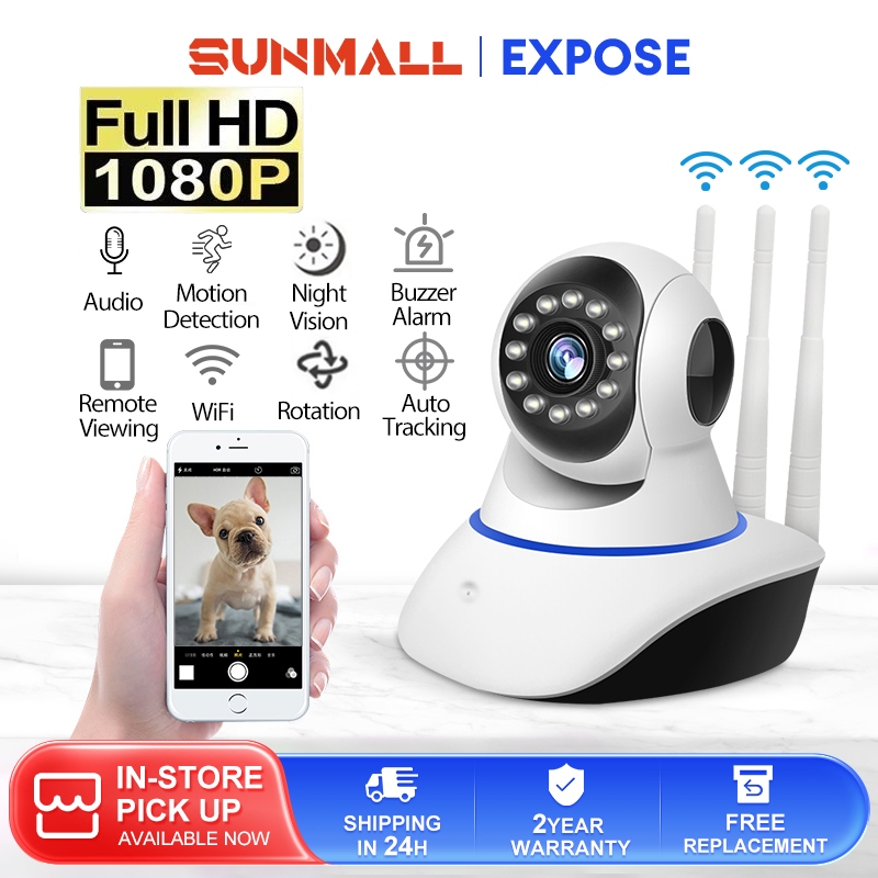 CCTV Wireless CCTV Camera 4MP Full HD 360° Night Vision Security Alarm ...