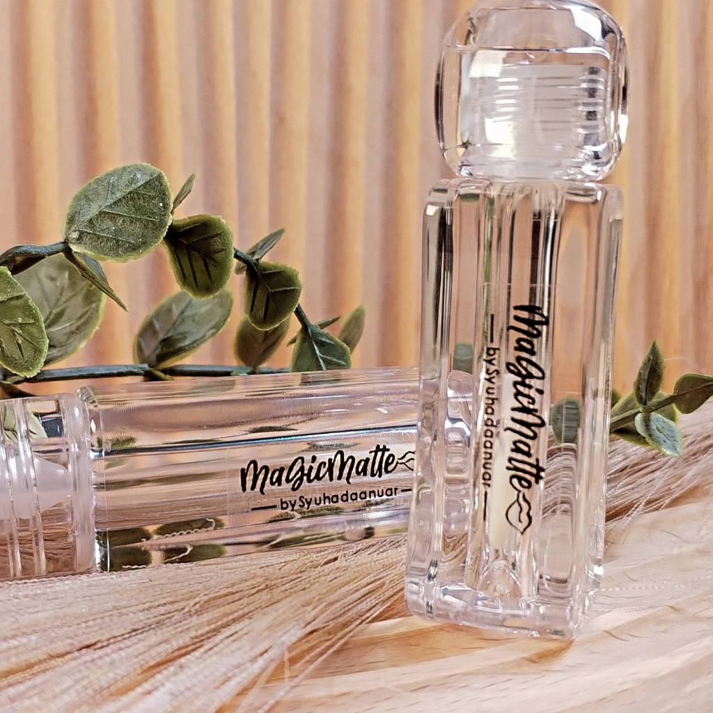 Sticker Liptint Lipmatte Transparent custom print for steker lip serum ...