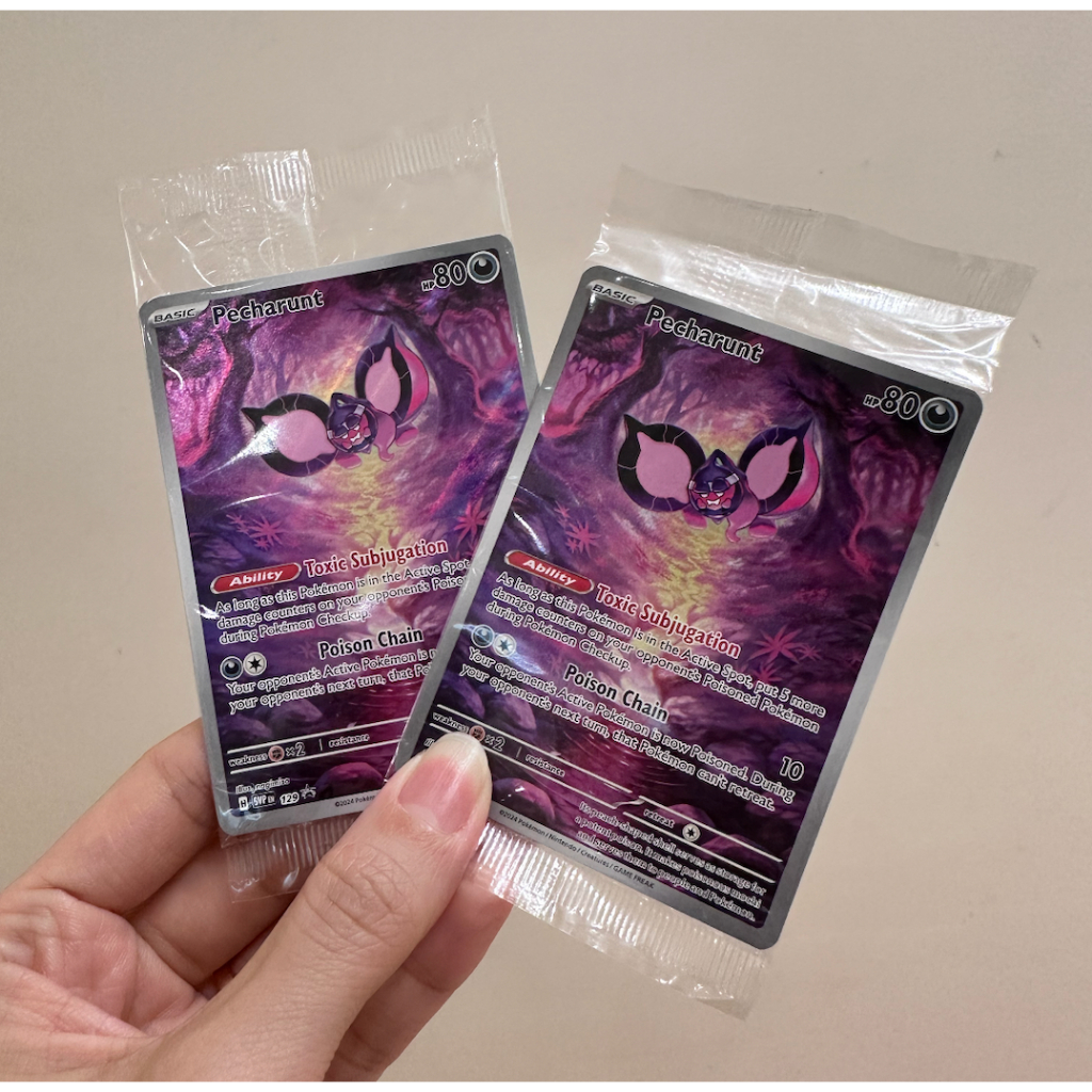 Pokemon Card TCG: Pecharunt · Scarlet & Violet Promos (SVP) #129 sealed ...