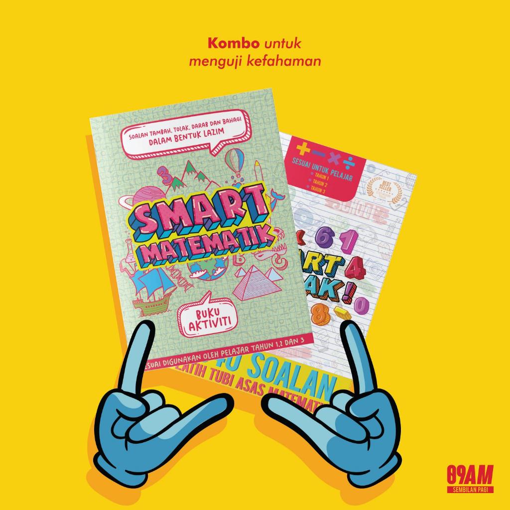 Buku Smart Matematik & Smart Congak Latihan Lengkap Tambah Tolak Darab ...