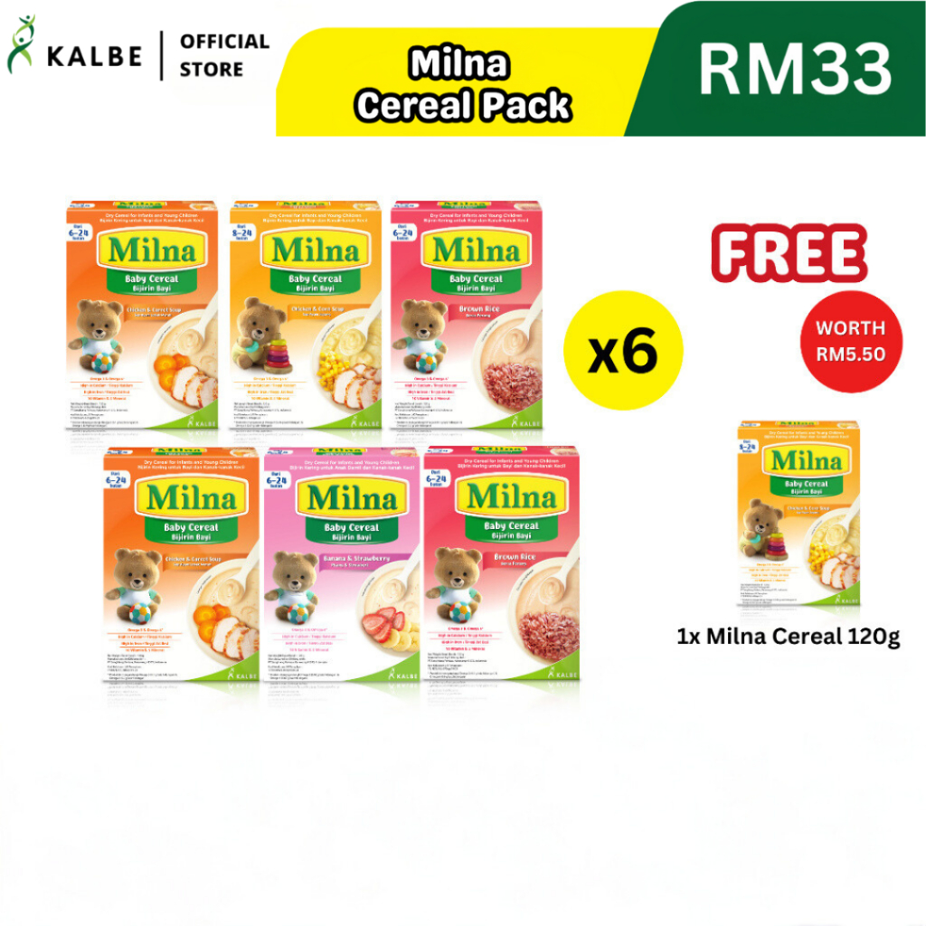 [Bundle of 6] Milna Cereal Pack | Shopee Malaysia