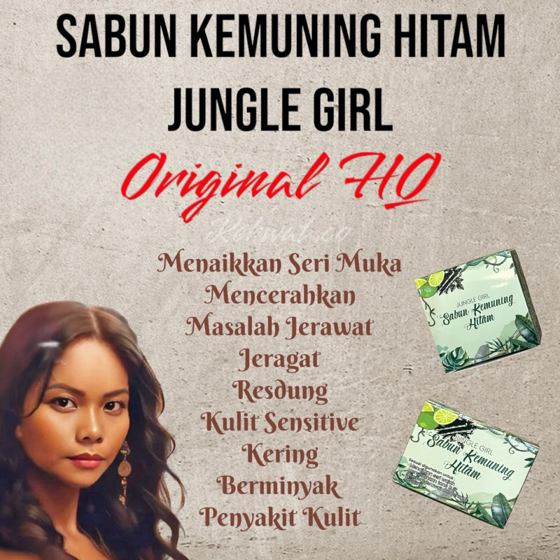 Sabun Kemuning Hitam by jungle girl 🔥🔥🔥1001 Khasiat | Shopee Malaysia