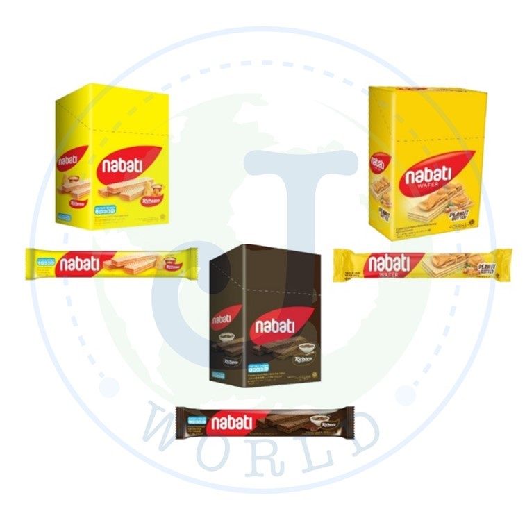 [20PCS] NABATI WAFER PEANUT BUTTER / RICHEESE / RICHOCO 7G HALAL | Shopee Malaysia