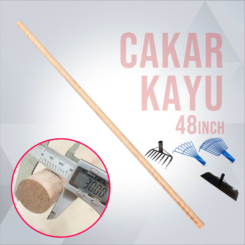 Cakar Papan Besi Handle Wood / Cakar rumput Besi Handle Wood / Kayu ...