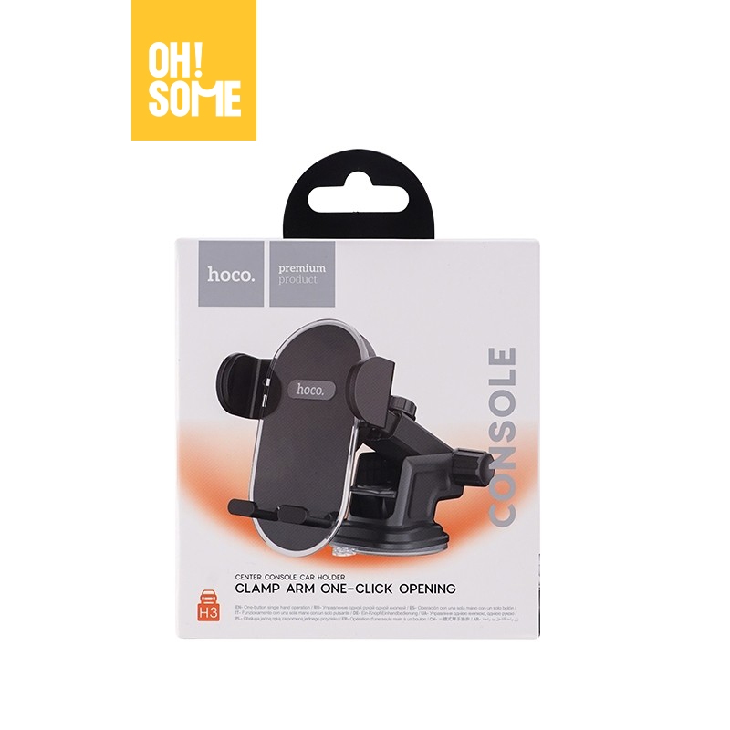 OHSOME - Hoco H3 Center Console Car Phone Holder/ Dashboard Car Mount Phone Holder With Suction ...